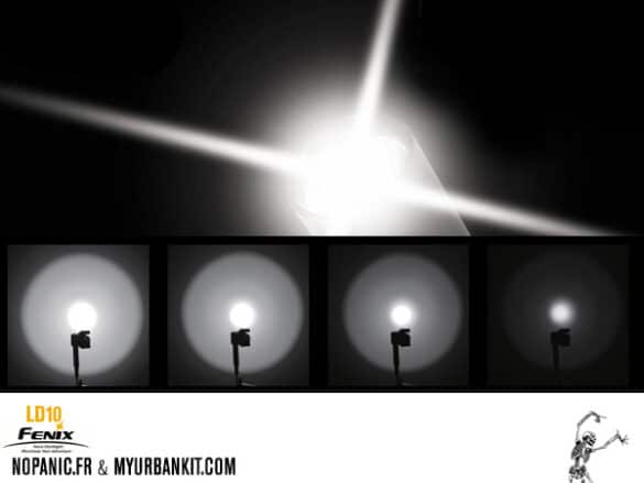 Lampe Fenix LD10 (100 lumens !) - Test et avis complet