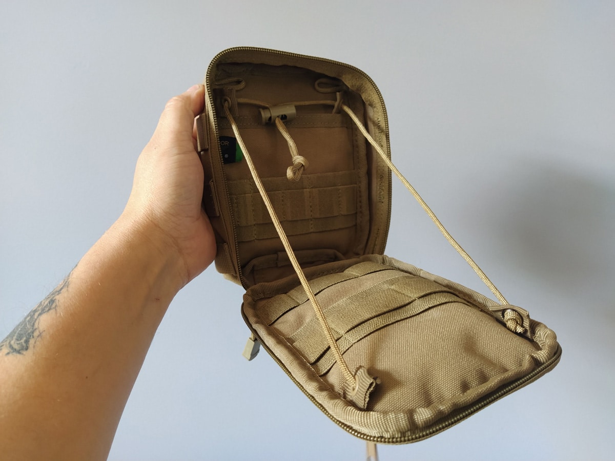 Test de la Condor Sidekick pouch, une pochette idéale pour kit de soin